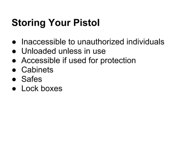 First steps glock lesson 4 4 | PDF | Arms & Ammunition | Sensitive Topics