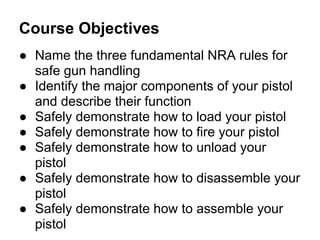 First steps glock lesson 4 4 | PDF