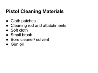 First steps glock lesson 4 4 | PDF