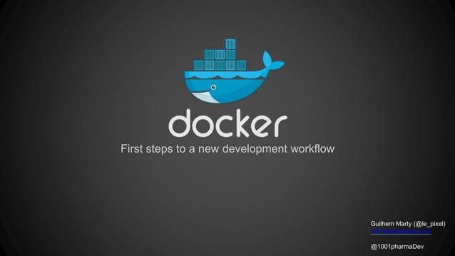 First steps to docker | PPT