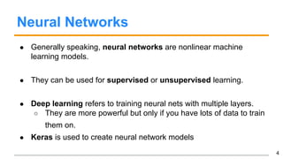 First steps with Keras 2: A tutorial with Examples | PPT