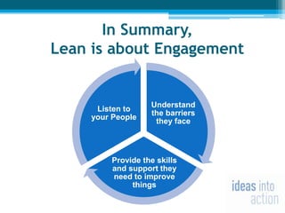 First steps with lean | PPTX