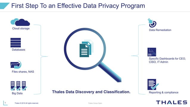 First step to an effective data privacy program | PPT