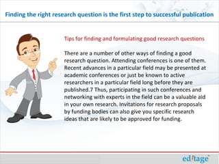 Finding the Right Research Question is the First Step to Successful ...