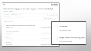 Game Environment Survey | PPTX
