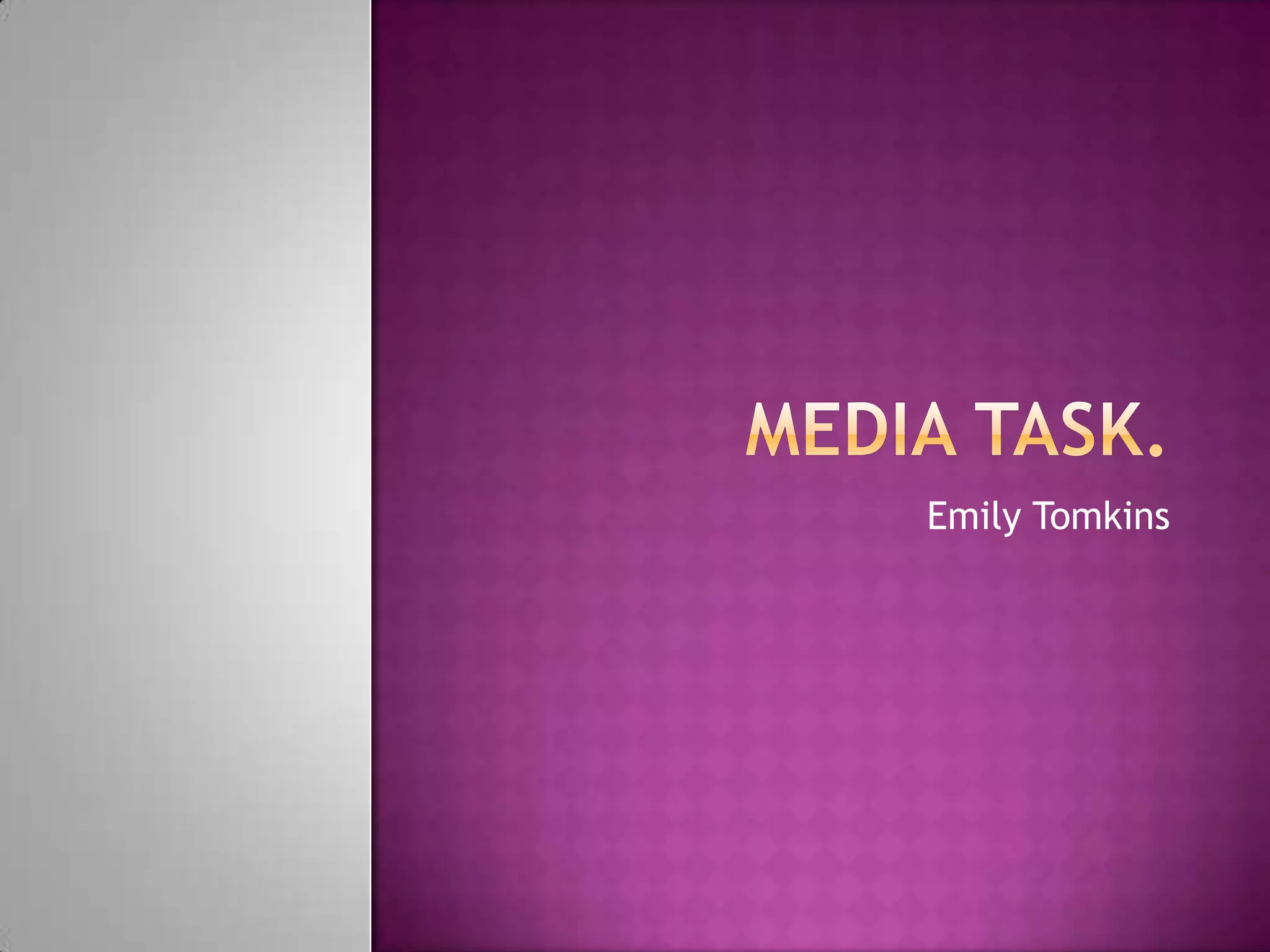 Media Evaluation | PPTX | Video Production | Content Production
