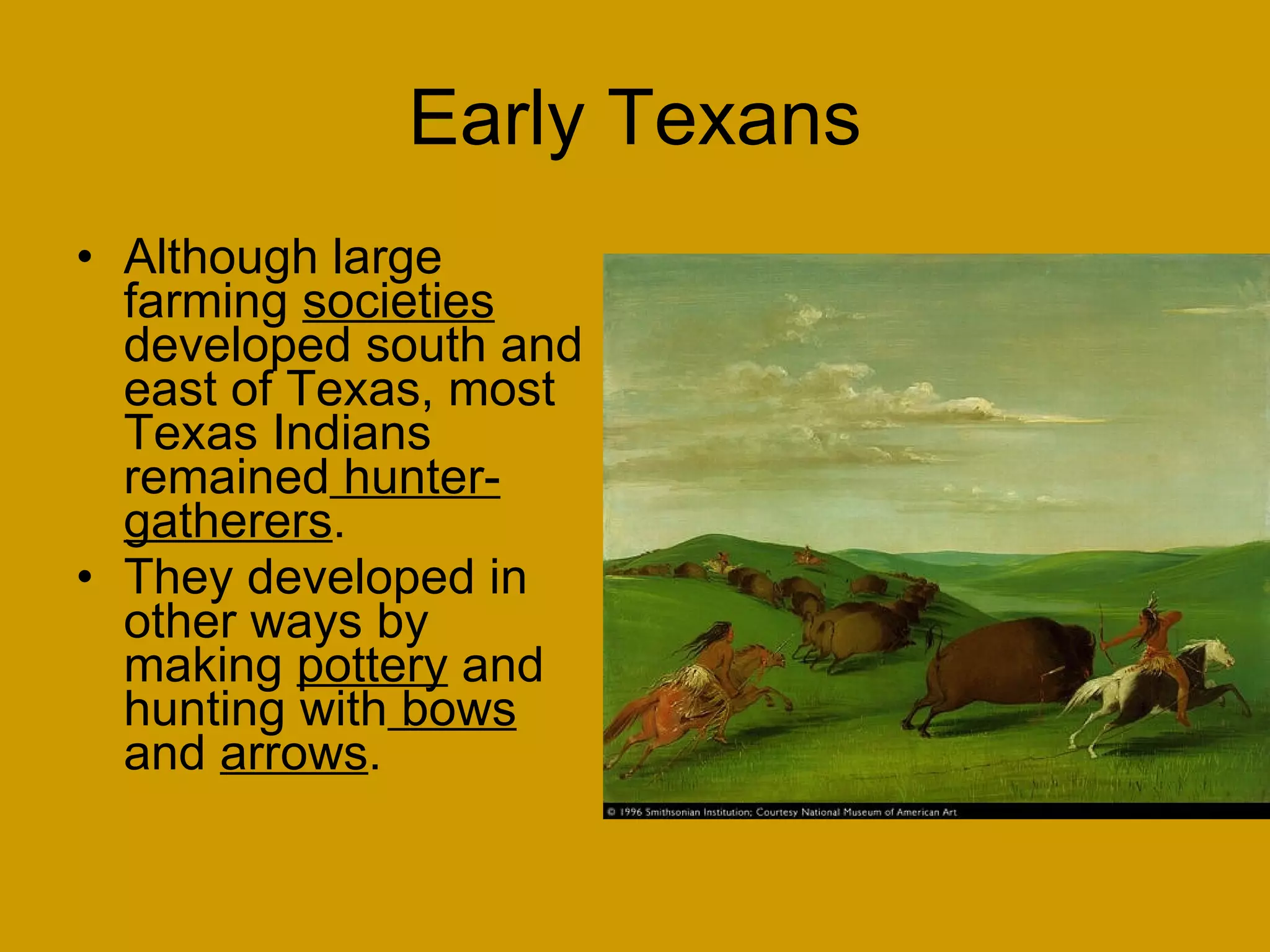 First texans powerpoint | PPT