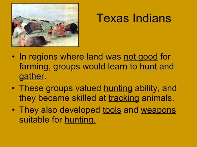 First texans powerpoint | PPT