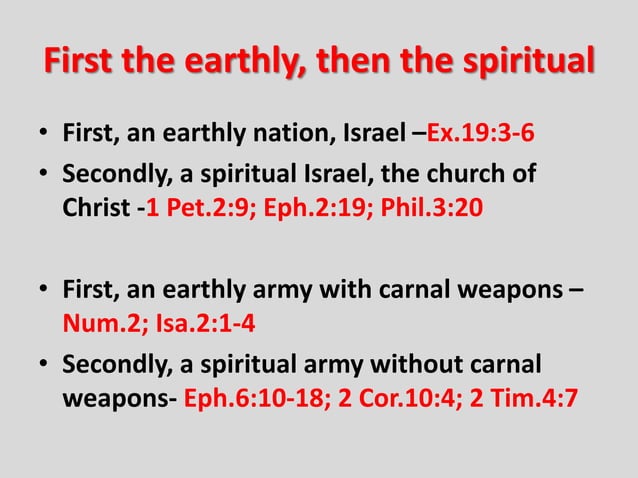 First the natural, then the spiritual | PPTX | Christianity | Religion ...