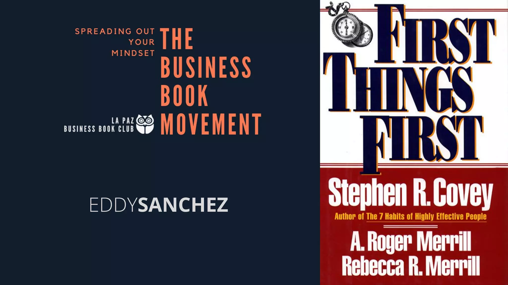 First thing first stephen covey book review | PDF