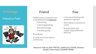 First Things First: Welcoming Non-English Speakers Into the Reading ...