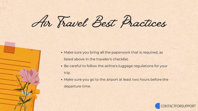 First Time Flyer Tips | PPT