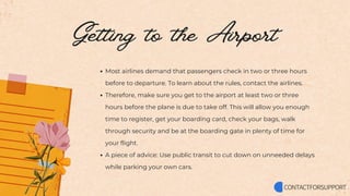 First Time Flyer Tips | PPT