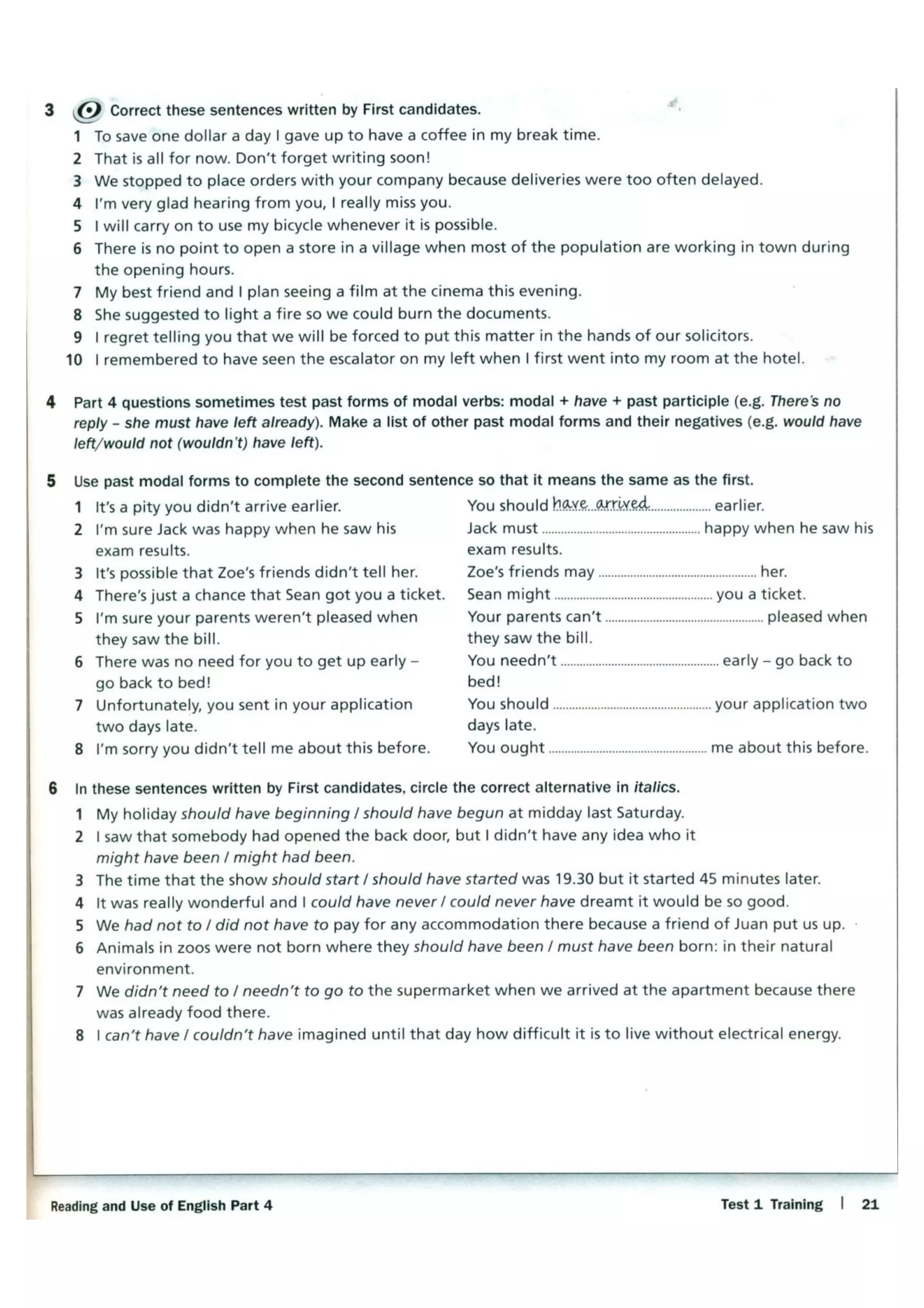 Cambridge First Trainer (Second Edition) | PDF