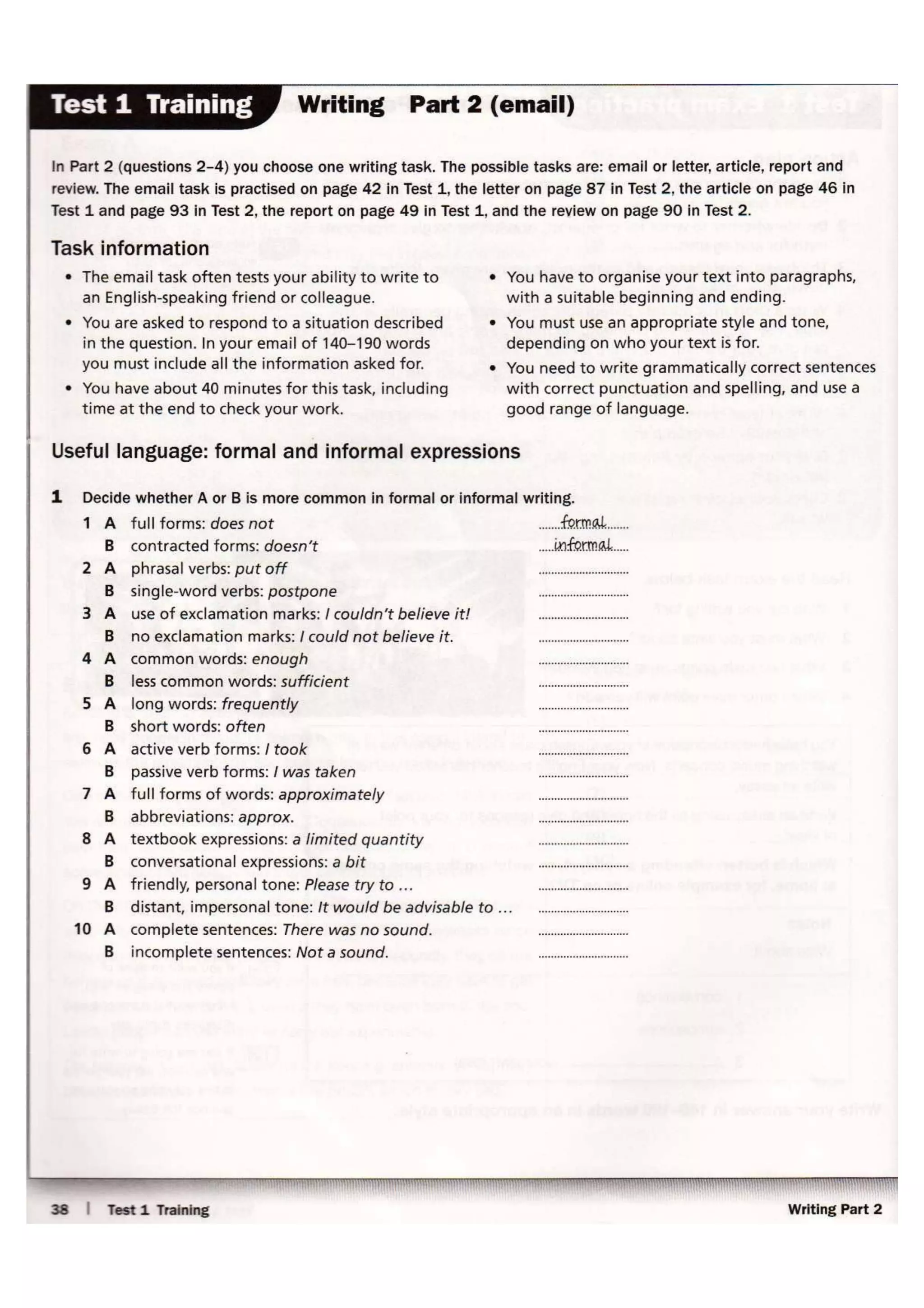 Cambridge First Trainer (Second Edition) | PDF