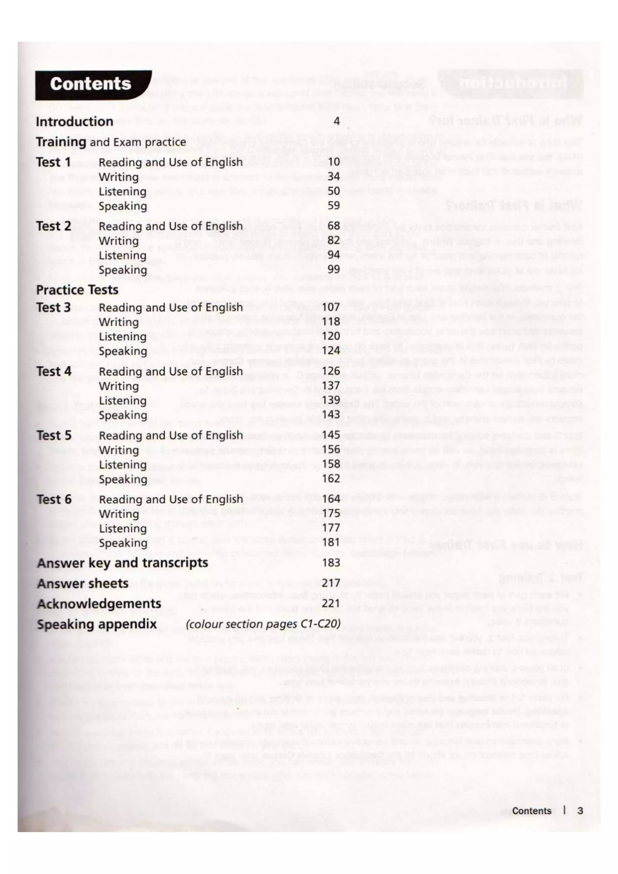 Cambridge First Trainer (Second Edition) | PDF