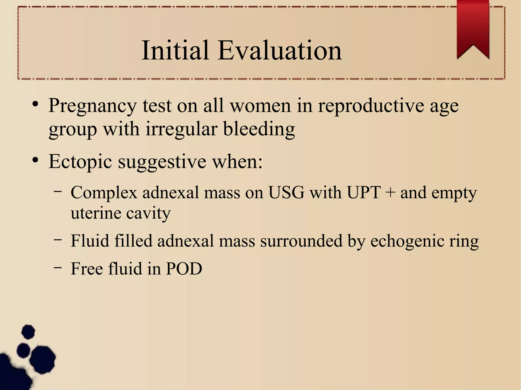 First trimester bleeding | PPT | Pregnancy | Reproductive Health