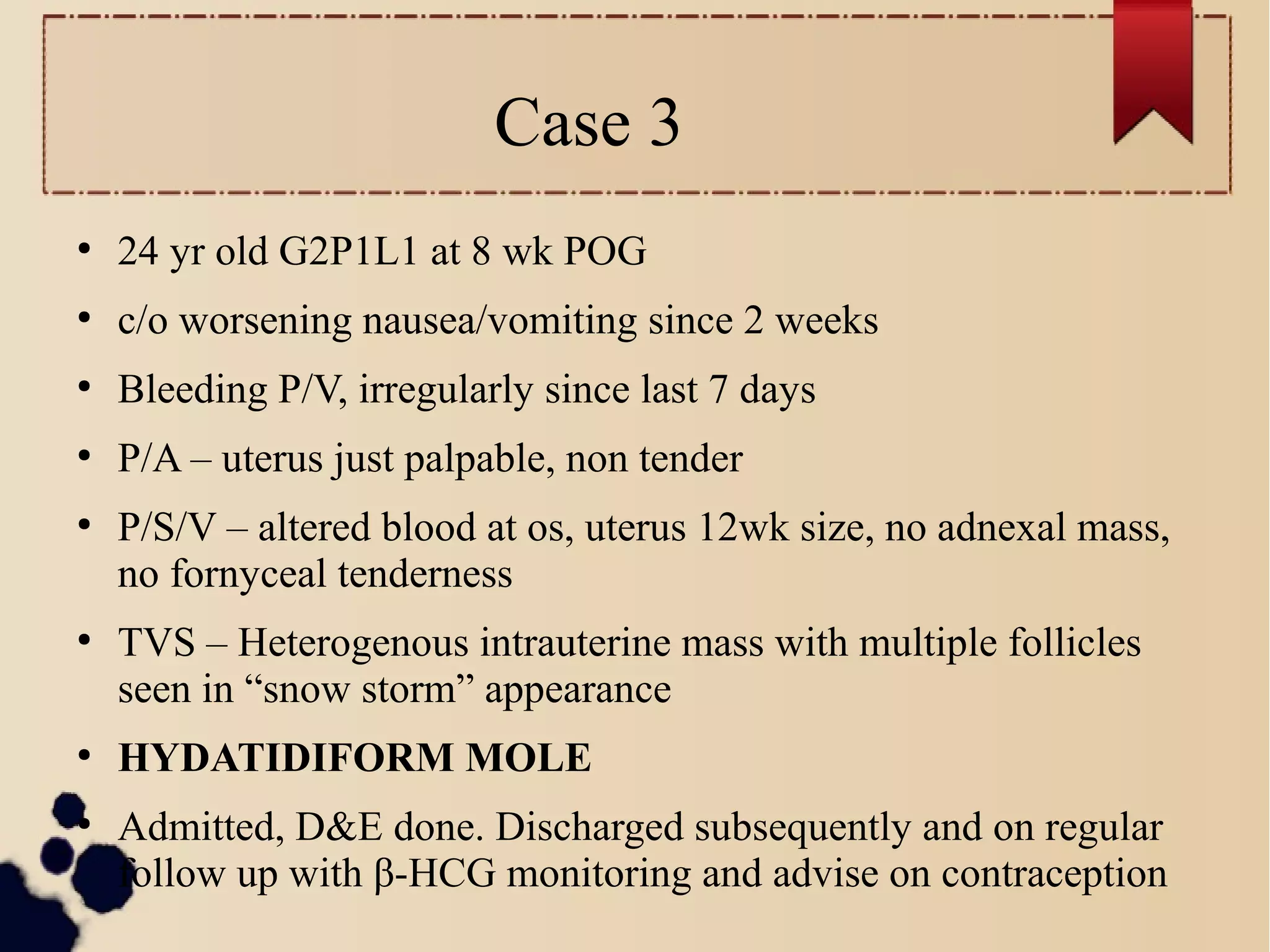 First trimester bleeding | PPT | Pregnancy | Reproductive Health