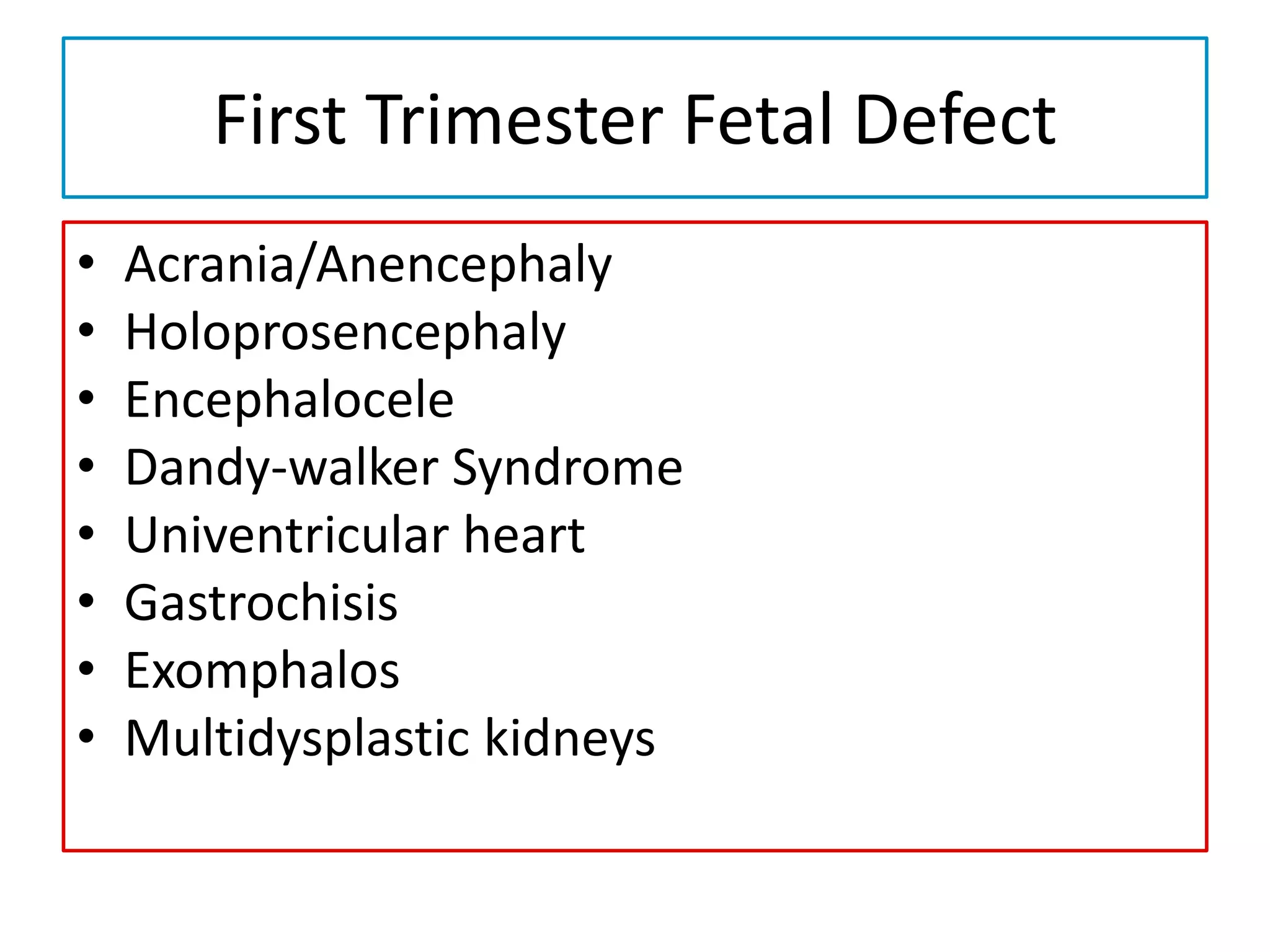 First trimester ultrasound | PDF
