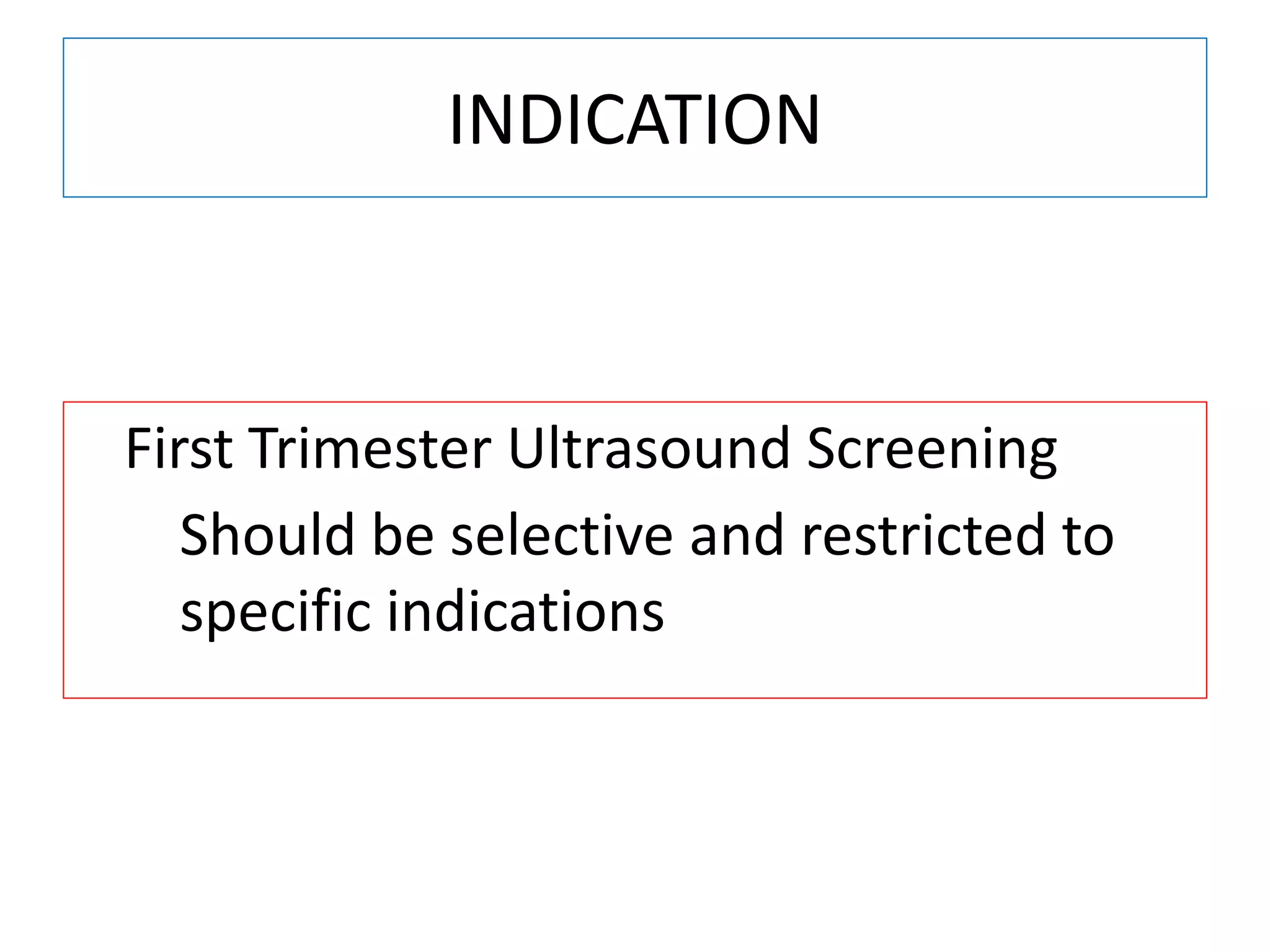 First trimester ultrasound | PDF