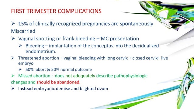 First trimester ultrasound | PPTX