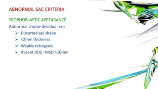 First trimester ultrasound | PPTX