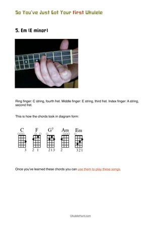 First ukulele1 (1) | PDF