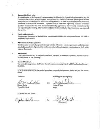 First vehicle services agreement | PDF