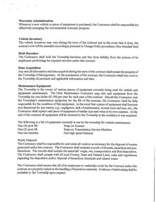 First vehicle services agreement | PDF