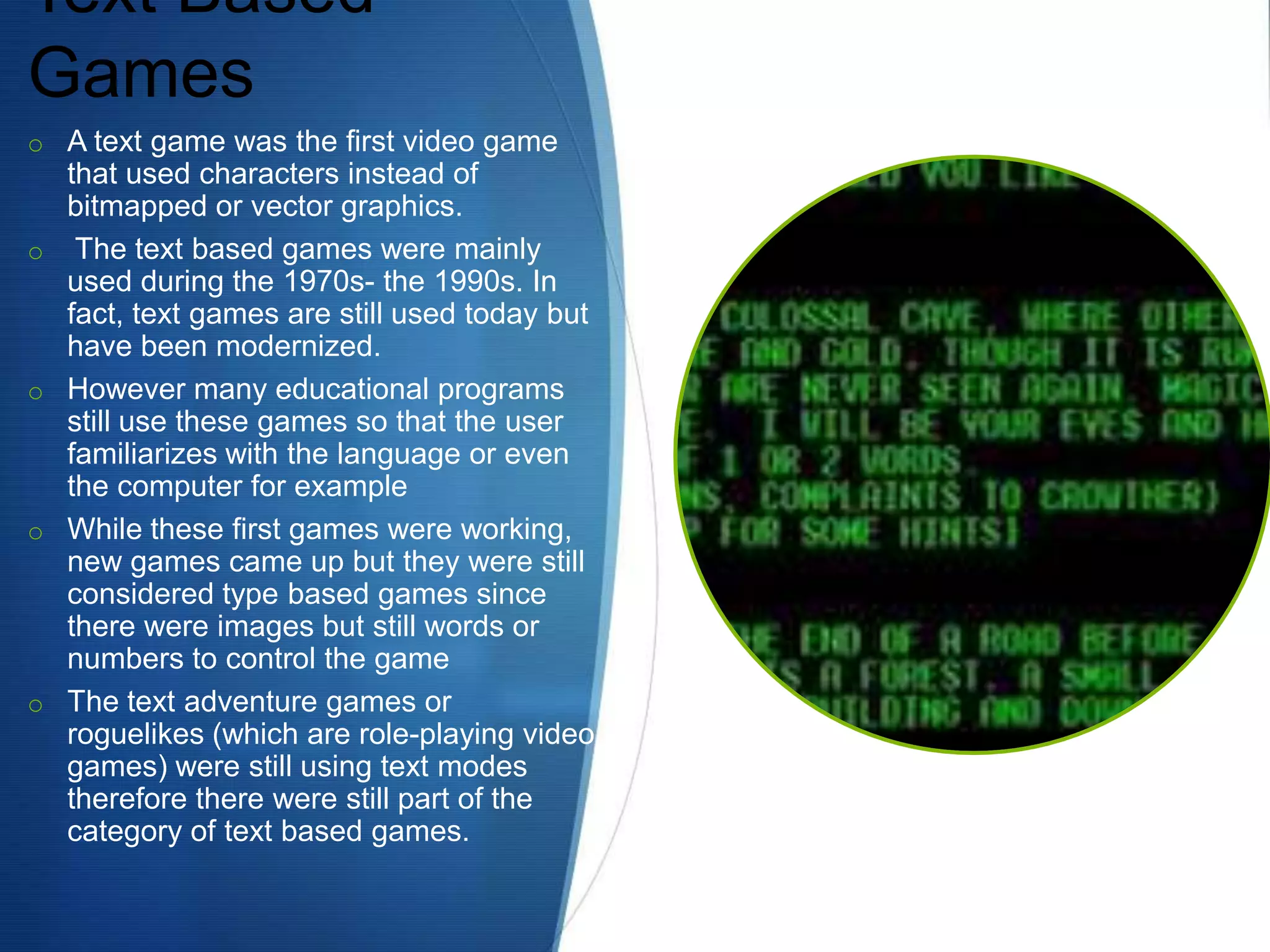 History of video game and a bit more | PPTX | Video Game Genres | Video ...