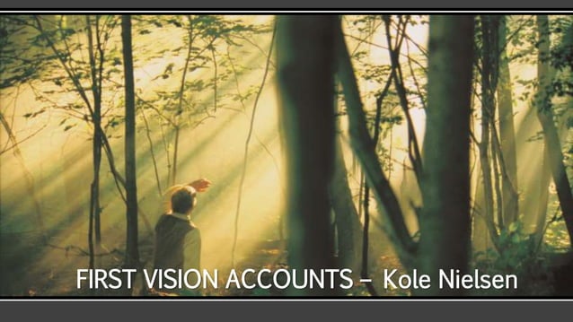 First Vision Accounts | PPTX