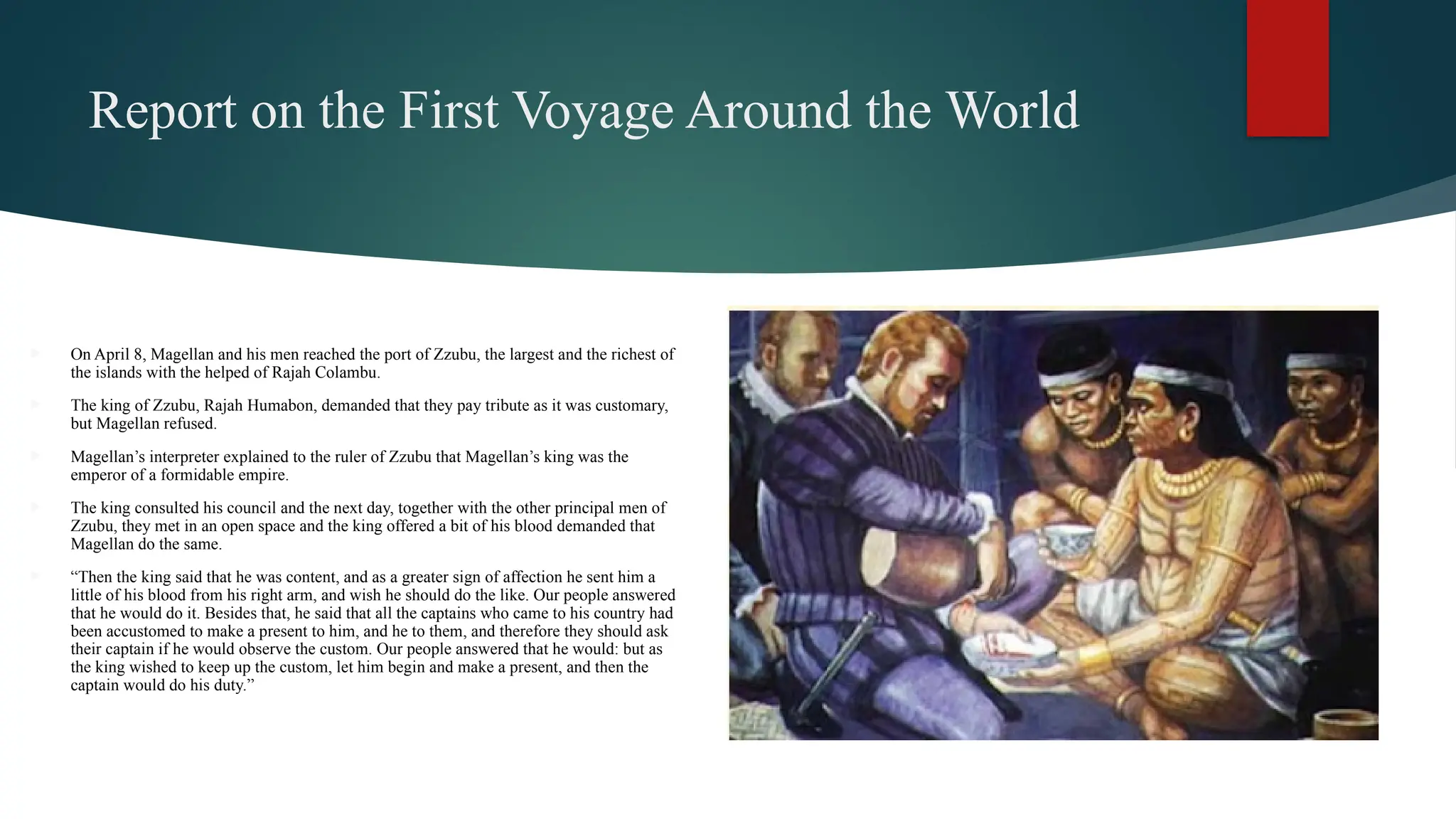 PPT about the First Voyage around the World.pptx