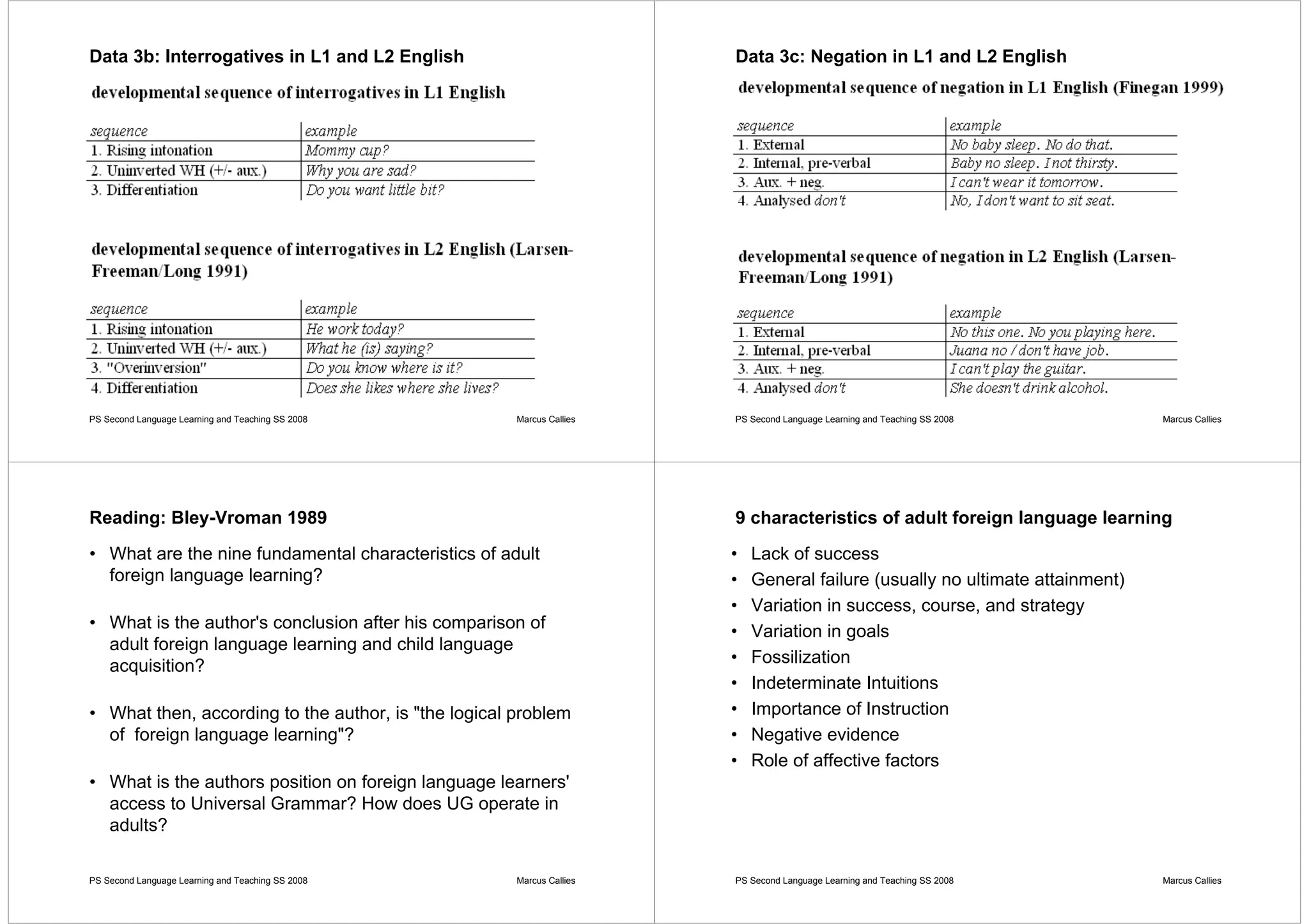 First.Vs.Second.Language.Acquisition | PDF