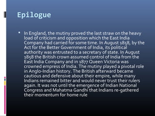 First war of independence | PPT