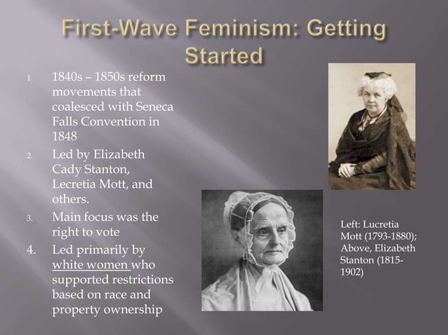 First-Wave Feminism | PPTX