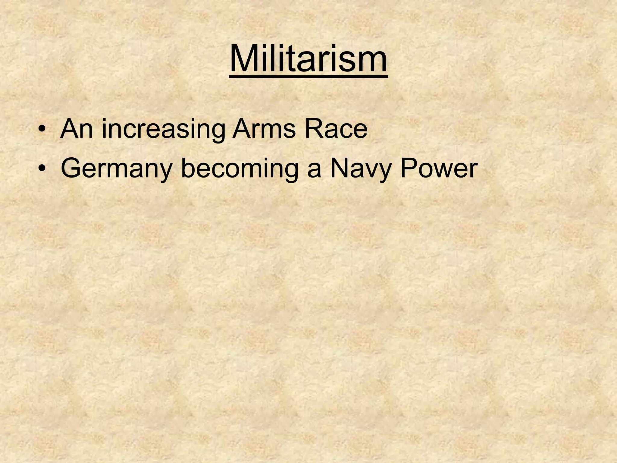 First world war | PPT