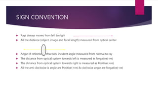 GEOMETRIC OPTICS INTRODUCTIONS AND ABOUT RAYS | PPTX