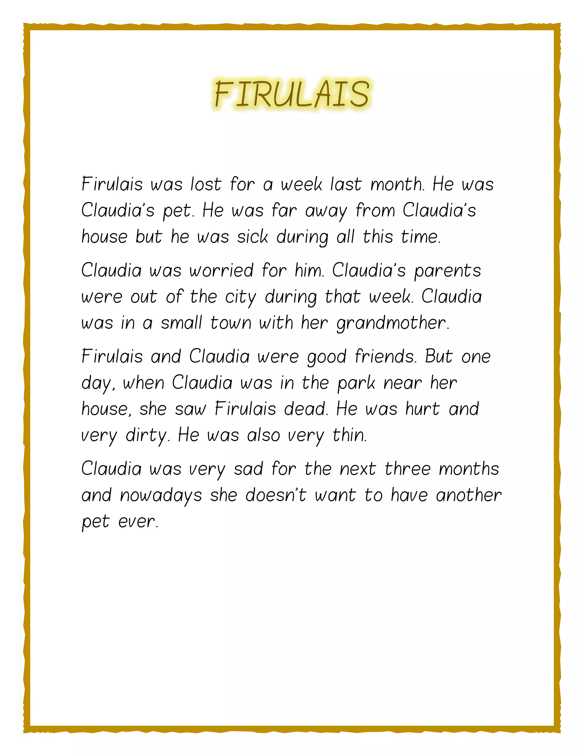 Firulais | PDF