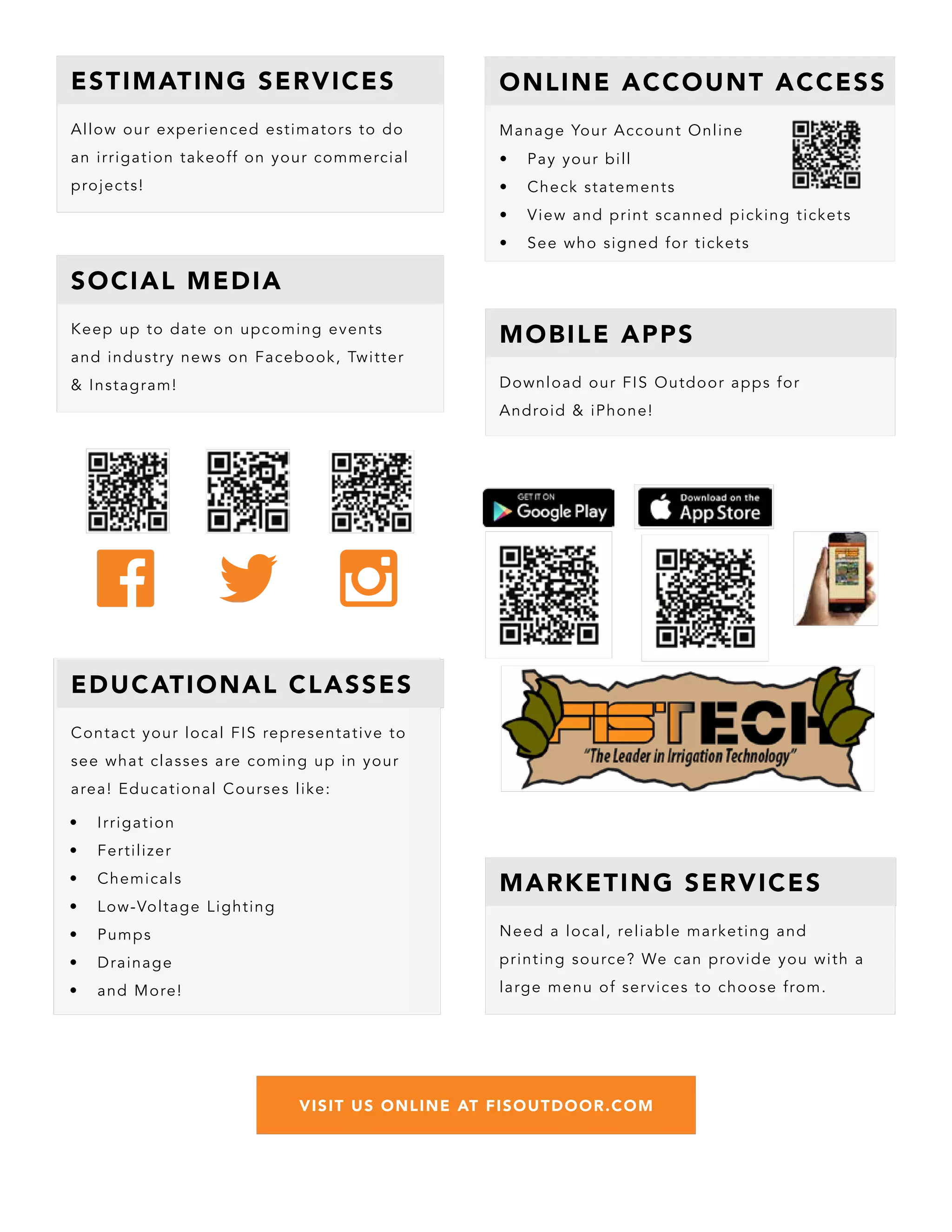 FIS Outdoor Product Catalog | PDF