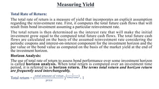 Yield Measures, Spot rates and Forward rates | PDF