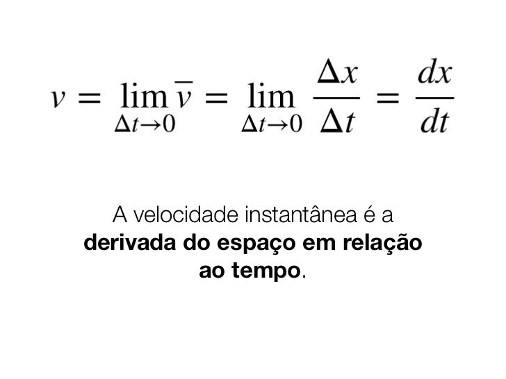 Velocidade Instantânea