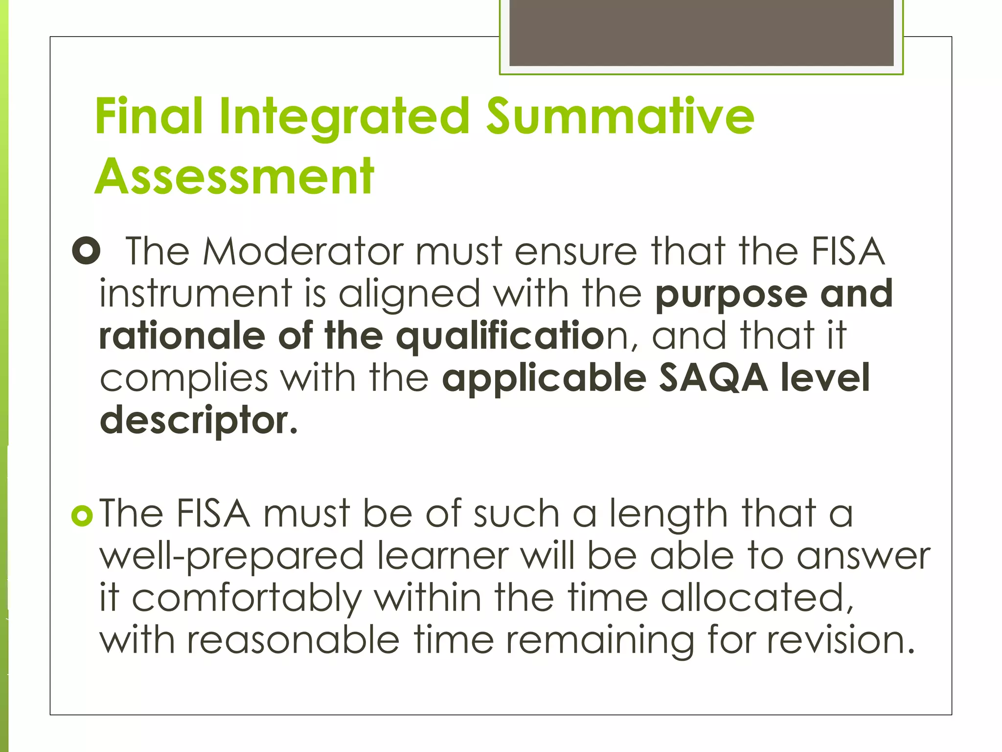 Final Integrated Summative Assessment | PDF