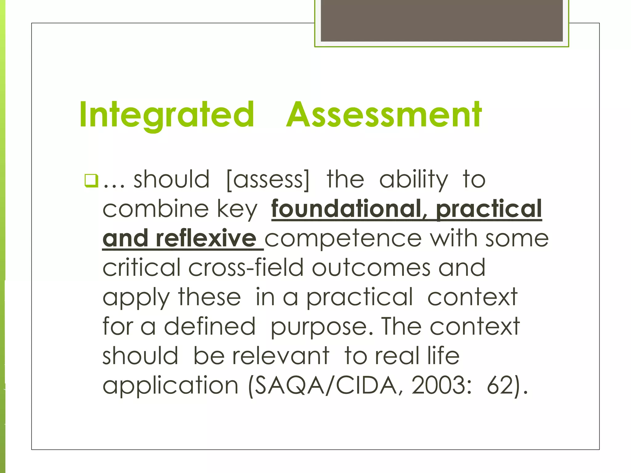 Final Integrated Summative Assessment | PDF