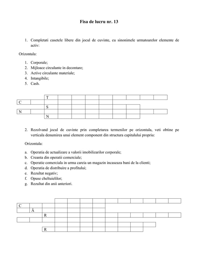 Fisa de lucru Bazele contabilitatii.docx