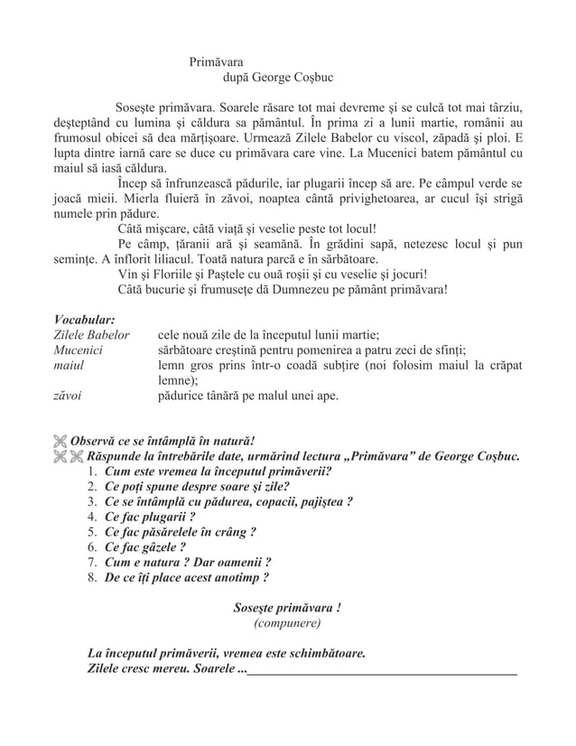 Fisa de lucru compunere | DOC