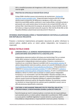 Fisa informativa proiect CRJM finantat de USAID | PDF