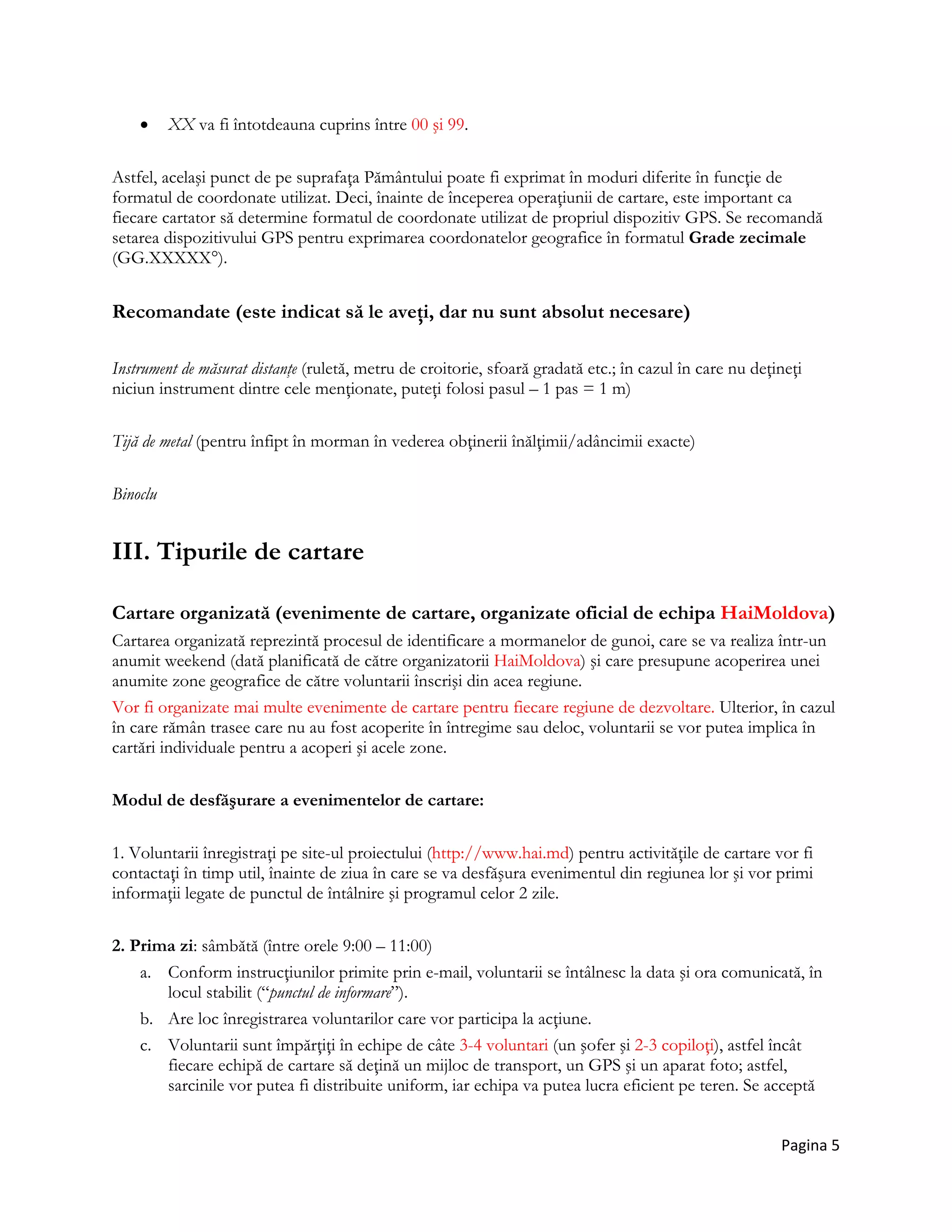 MANUAL cartare | PDF