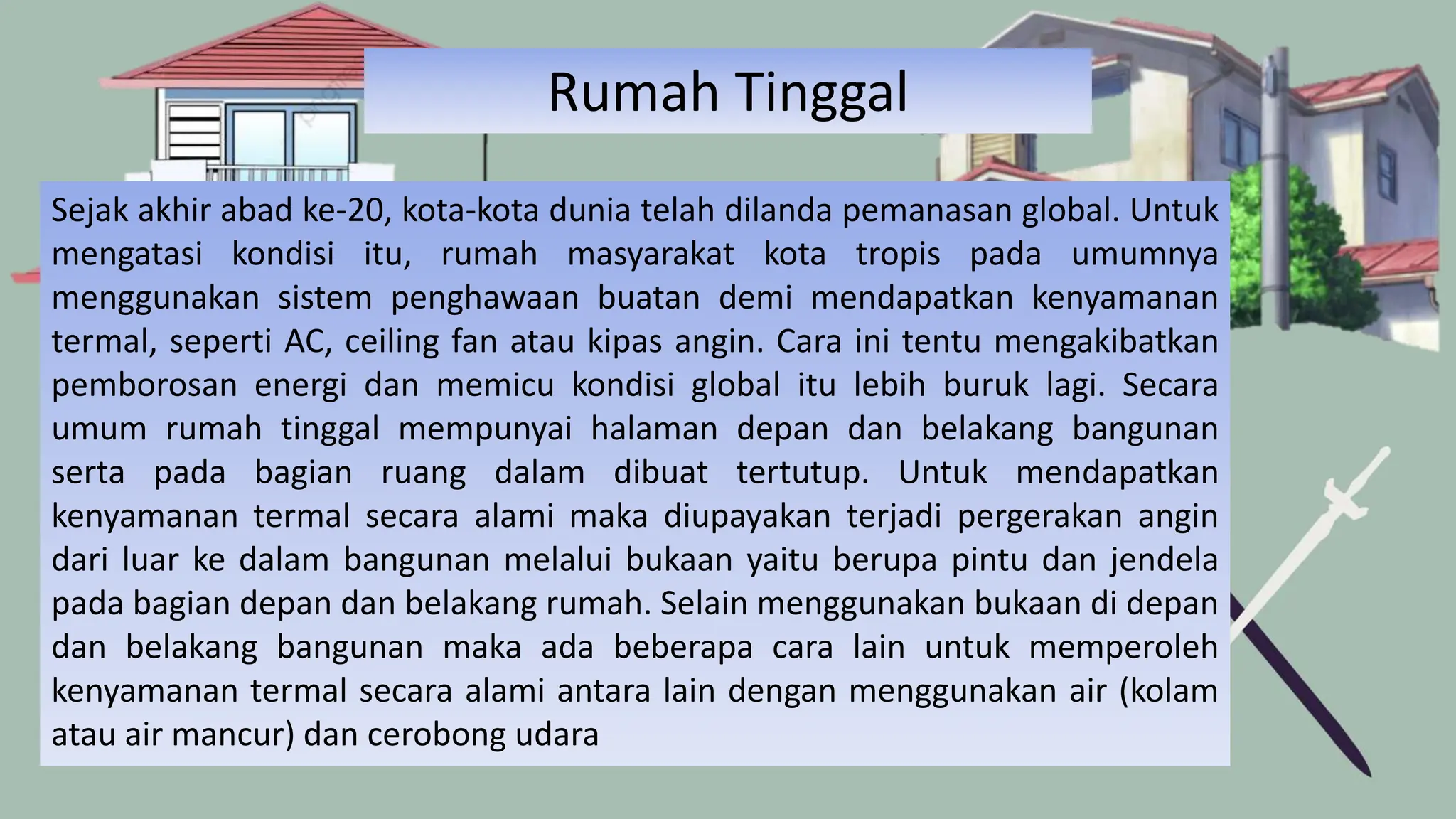 Fisika Bangunan Arsitektur universitas Indraprasta | PPTX