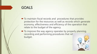 Fiscal-Management. A POWERPOINT PRESENTATION | PPTX