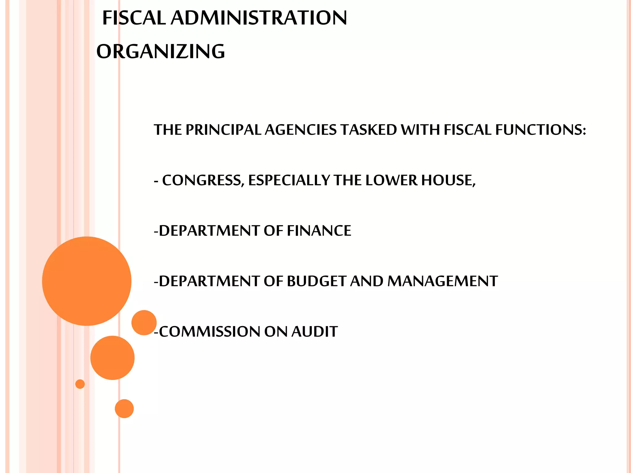 Fiscal Administration by Theresa | PPSX